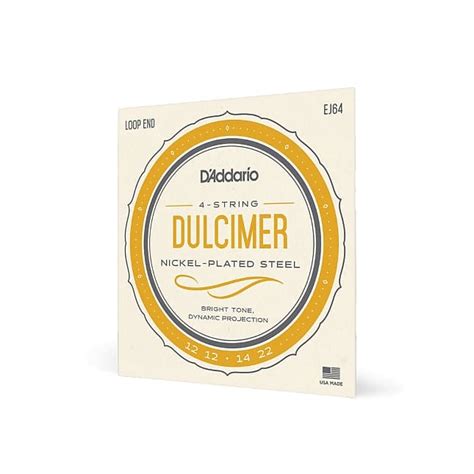 Dulcimer Strings By Daddario Ej64 4 String Dulcimer Set Reverb Uk
