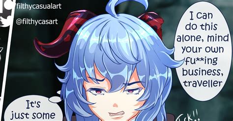 原神 Ganyu Comic Filthycasartのイラスト Pixiv