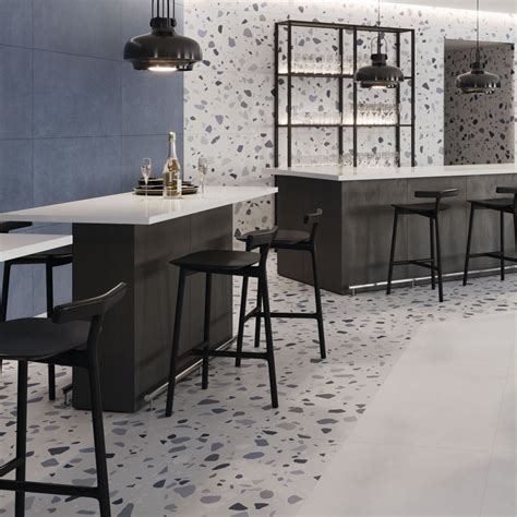 Carrelage Aspect Terrazzo Frammenta Perla Mat X Cm