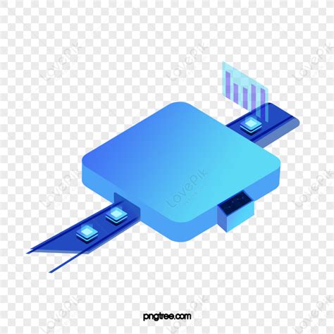 지능형 사무실 일러스트 장면과 블루 비즈니스 기술 금융 교통데이터업무 Png 일러스트 무료 다운로드 Lovepik