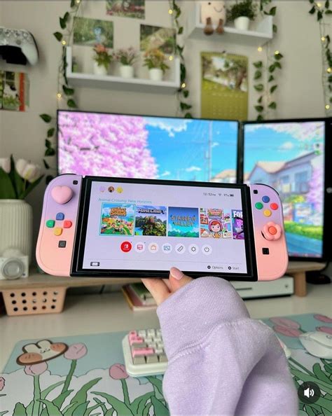 Nintendo Switch Décoration Jeux Vidéo Coque De Téléphone Kawaii Jeux