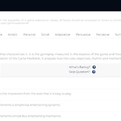 Behavior Of Playability Attributes By Facet Original Elaboration Download Scientific Diagram