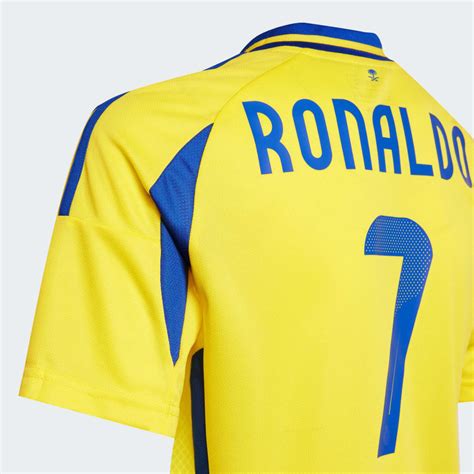Camiseta De Local Al Nassr Fc Ronaldo Adolescentes