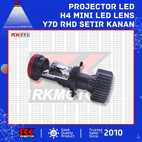 Lampu LED Y7D Mini Projie Projector H4 6000K Cut Off RHD Setir Kanan Mobil Lazada Indonesia