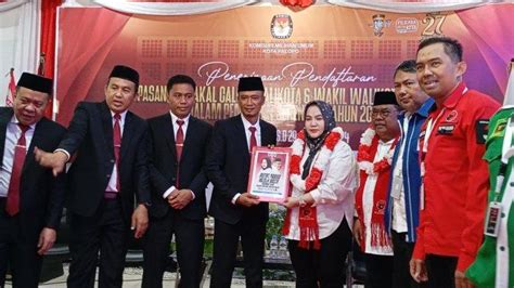 Paslon Putri Dakka Haidir Basir Jadi Pendaftar Kedua Di Kpu Palopo