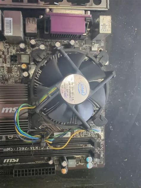 MSI G41M P28 SOCKET LGA 775 DDR3 PCIe Motherboard With I O Shield MS