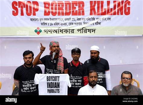 Dhaka Dhaka Bangladesh 19th Apr 2024 The Bangladeshi Political