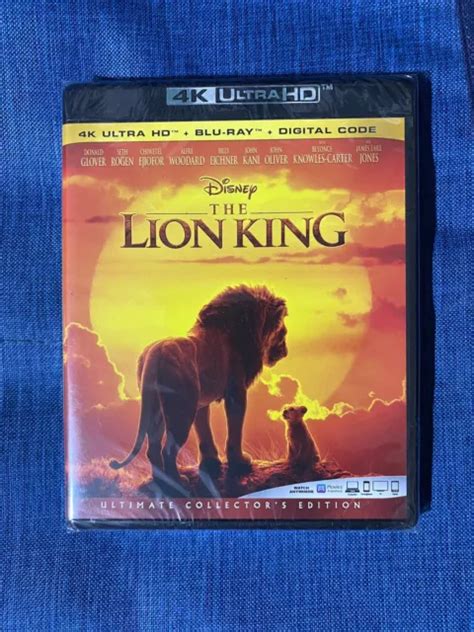 The Lion King 4k Ultra Hdblu Raydigital 2019 Disney Live Action £