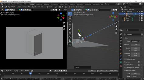 Camera View Not Adjusting As Camera Moves Along Its Local Axis