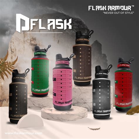 Flask Armour Dflask Bottle With Flask Jacket And Boot Shopee