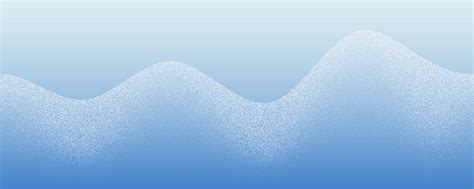 눈이 있는 흰색 추상 겨울 언덕입니다 시끄러운 거친 파란색 배경입니다 점묘 그런지 효과가 있는 점재하는 모래 산 물결 모양의 먼지가 뿌려진 그림입니다 벡터 하프톤 풍경 거친