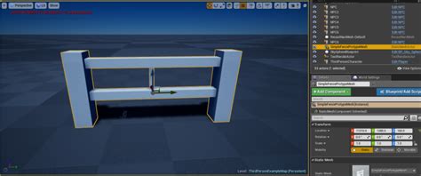 Unreal Engine Tip 4 Merging Actors Into Static Mesh Think Sleep And Make Games