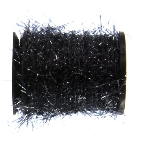 Ice Straggle Black Chenille Saltwater On The Fly