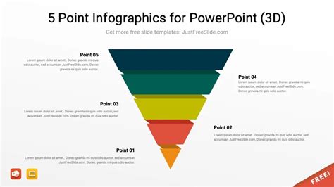 5 Point Infographics For PowerPoint Free Download 30 Slides Just Free Slide