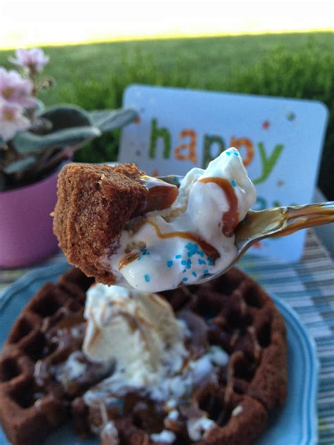 Crazy For Cookies And More Brownie Waffle Sundae