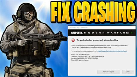 How To Fix Modern Warfare 2 Crashing Youtube