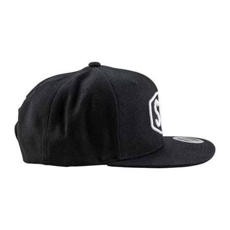 Cap Sip Tape Logo Size One Size Black Snapback 80 Polyacryl 20 Wool