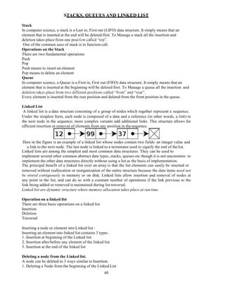 DATA STRUCTURE CLASS 12 COMPUTER SCIENCE PDF