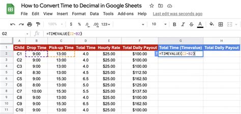 How To Convert Time To Decimal In Google Sheets Sheetaki