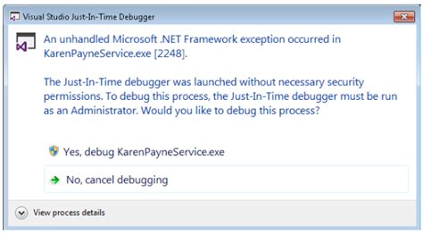 Visual Studio Debugging Windows Services Dev Community