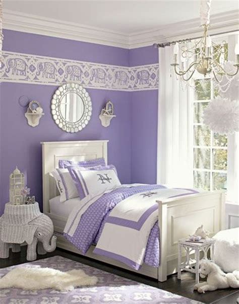 Purple Girls Bedroom