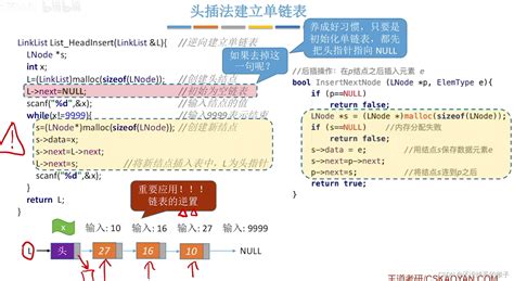 数据结构（王道）——线性表的存储结构之链表存储 王道创建链表 csdn博客