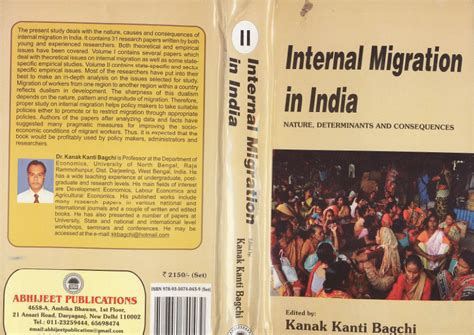 Pdf Inter State Migration In India Nature Causes And Consequences