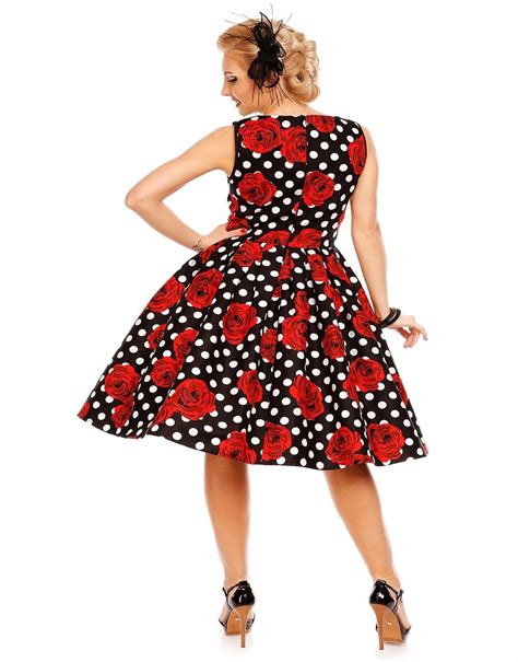 Hell Bunny Poppy 50s Style Vintage Retro Dress