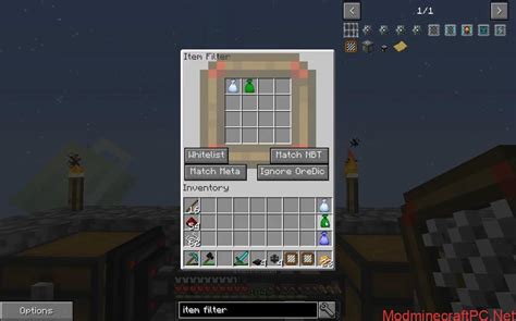 Item Filter Minecraft 1122