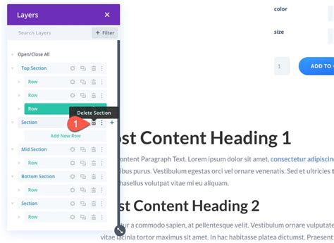 How To Build A Custom Sidebar With Sticky Columns For A Divi Product Page