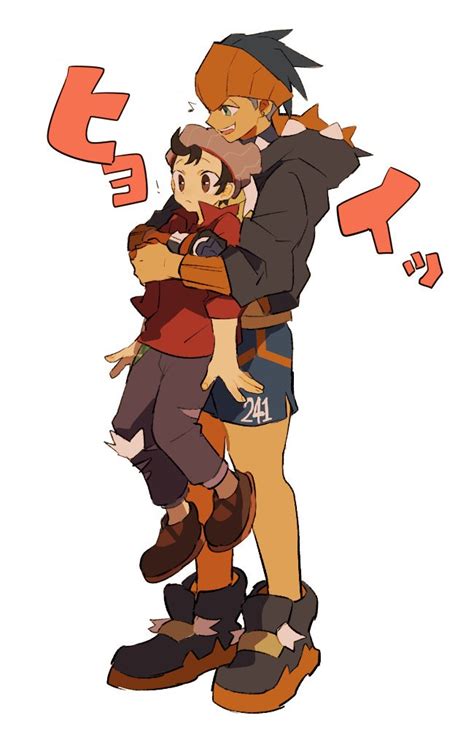 Raihan And Victor Pokemon And More Drawn By Iwashi Iwashi Danbooru