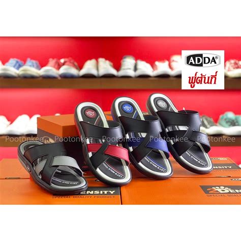 Adda รองเท้าแตะแบบสวม แอ๊ดด้า รุ่น 21n59 ใส่ได้ทั้งหญิงเเละชาย ใหม่ล่าสุด ของเเท้ พร้อมส่ง