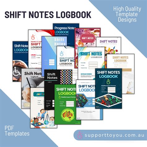 Shift Notes Logbook Disability Support Supporttoyou
