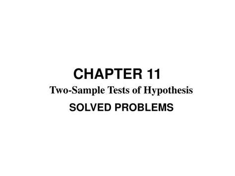 Ppt Chapter 11 Powerpoint Presentation Free Download Id3194624