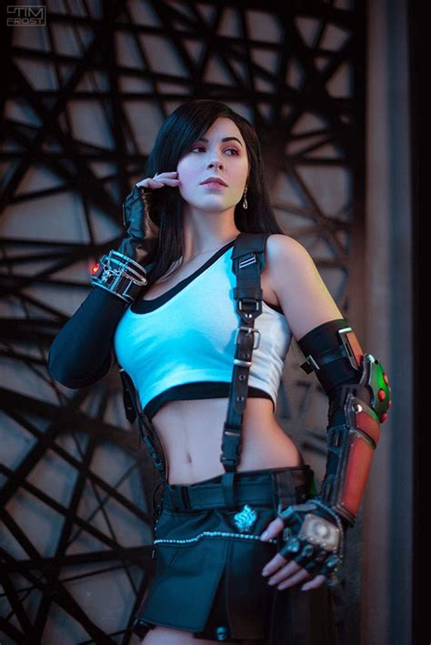 Tifa Lockhart Final Fantasy Vii Remake Sexy Cosplay Print Etsy