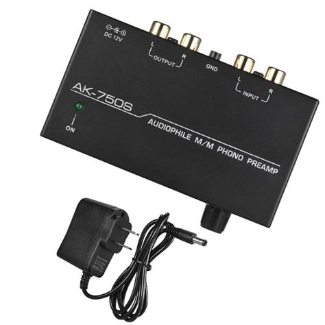 Phono Preamplifier Audiophile Mm Phono Preamp Preamplifier With Level