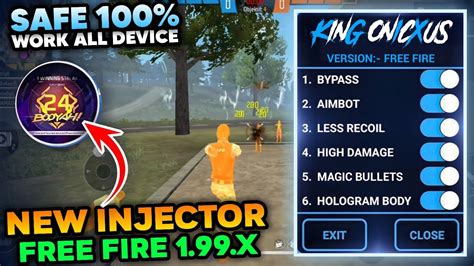 Updated Ob40 Injector Free Fire Hack Bypass 100 Anti Blacklist Rank