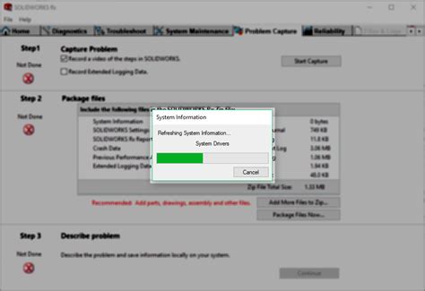 SOLIDWORKS Rx Problem Capture Part TriMech Store