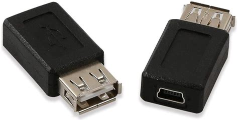 Pack Usb A Female To Usb B Mini Pin Female Grandado