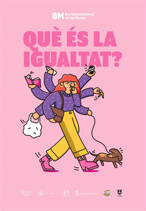 Cartel Del Día De La Mujer En Dénia Dé