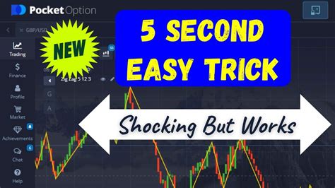 Easy Trick Pocket Option 5 Second Strategy Binary Options Trading Youtube