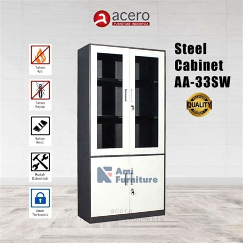 Jual Lemari Arsip Filling Cabinet Lemari Kantor Besi Murah AA SW