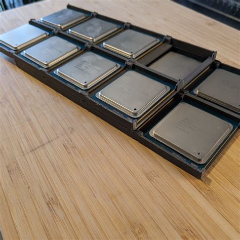 3d Printable Lga 2011 0 Stackable Cpu Tray By Aryan Eimermacher 3d Printable Lga 2011 0 Stackable Cpu Tray By Aryan Eimermacher