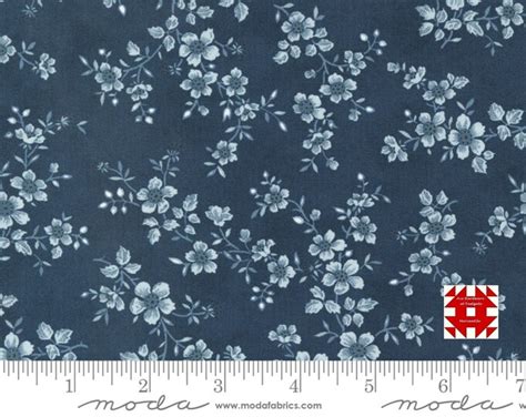 Moda Cascade By 3 Sisters Garden Floral Print On Midnight Item 44322 15
