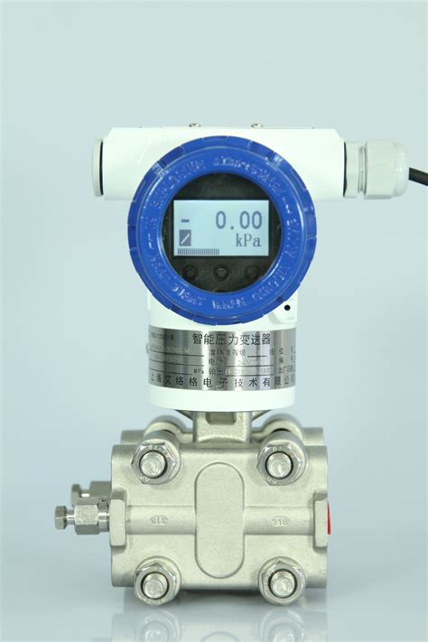 Metal Capacitor Differential Pressure Transducer Transmitter Sensor Oriface Flowmeter And Lcd