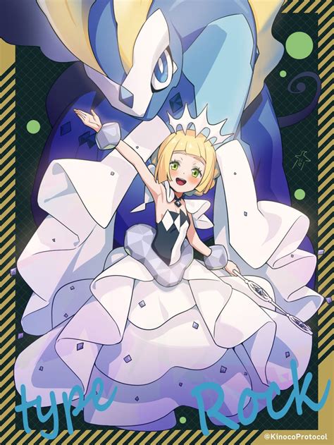 Hatsune Miku Lillie Aurorus And Rock Miku Pokemon And 3 More Drawn
