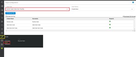 Switch Sale Order Item Facility In Bulk Import Unicommerce Support