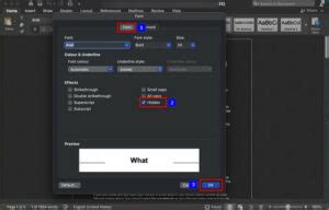 MS Word How To Hide Or Unhide Text Method Works For All