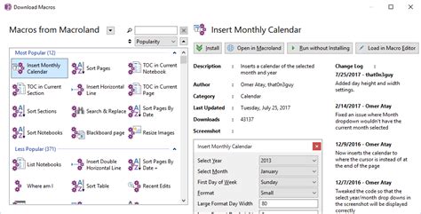 improved download macro experience in onenote onetastic