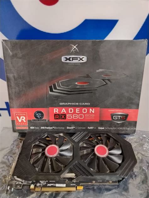 Graphic Card AMD Redeon Rx 580 8gb Ddr5 Xfx Gc Hardware Net